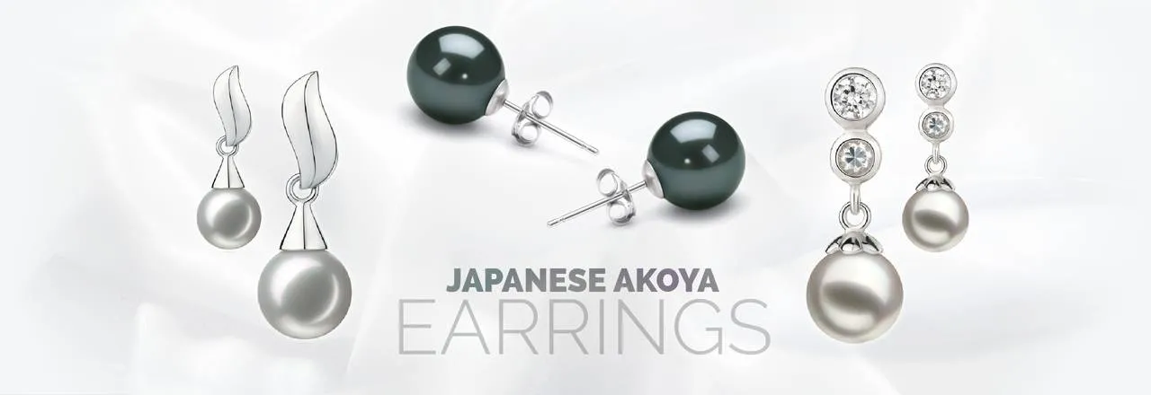 Japanese Akoya Earrings :: Japanese Akoya Pearls | Save up to 80% with ...